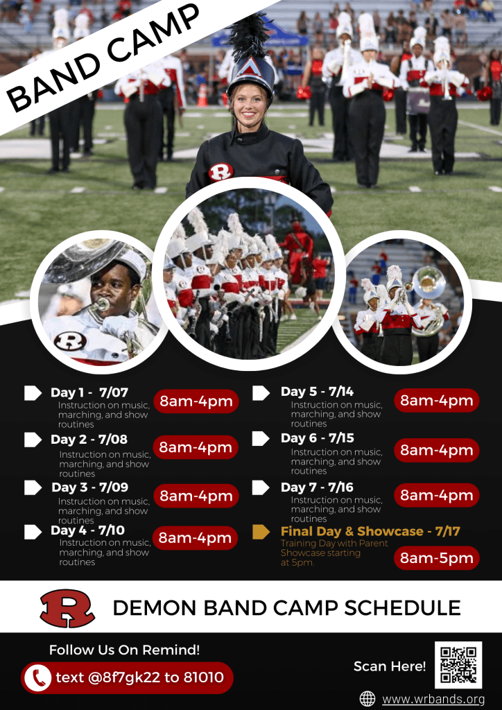 Warner Robins High School Demon Band to Host Summer Band Camp July 7–17 ...